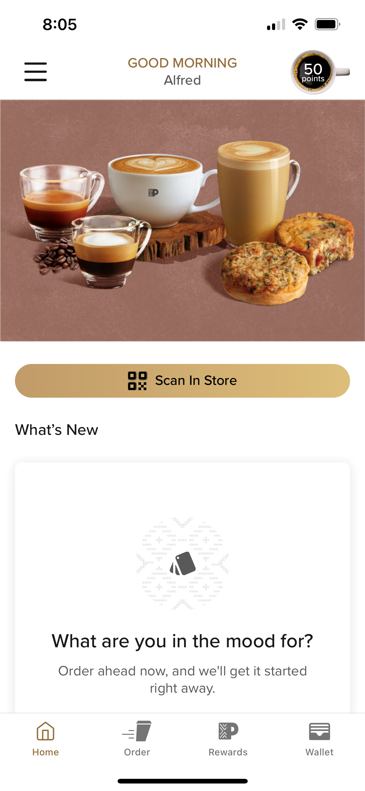 How can I tip in the app? – Peet's Coffee